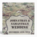 Personalized 2" Wedding Binder Army OCP Camo Unifo | Zazzle