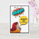 Personalized 30th Birthday Retro Comic Funny Card | Zazzle