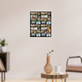 Personalized 32 Photo Collage Poster | Zazzle