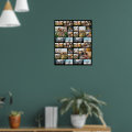 Personalized 32 Photo Collage Poster | Zazzle