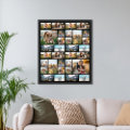 Personalized 32 Photo Collage Poster | Zazzle