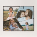 Personalized 4-Photo Collage Puzzle | Custom Gift | Zazzle