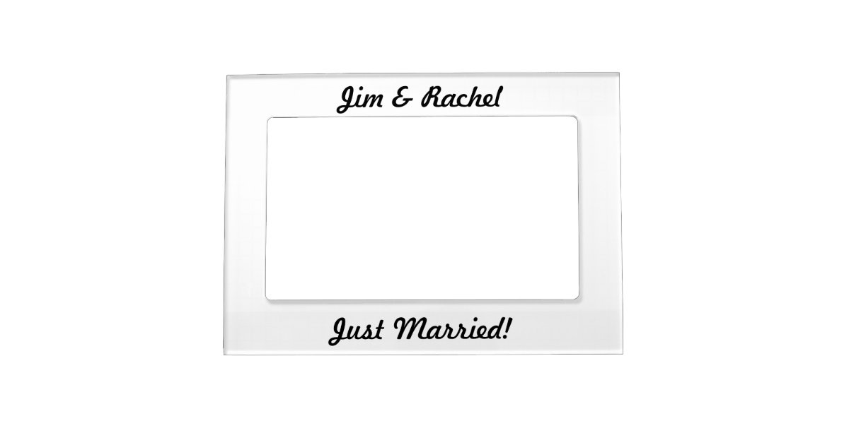 Personalized 5x7 Magnetic Photo Frame | Zazzle