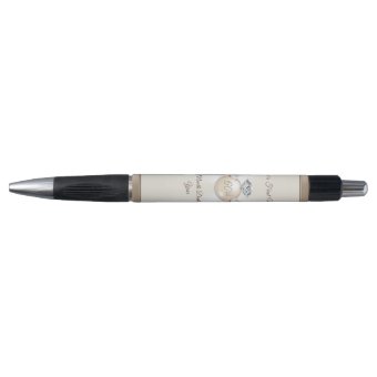 Personalized 60th Anniversary Pens, Diamond Favors Pen | Zazzle