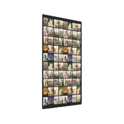 Personalized 80 Photo Collage Metal Print | Zazzle