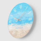Personalized Add Your Own Name | Wall Clock | Zazzle