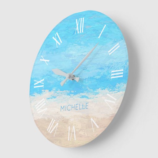 Personalized Add Your Own Name | Wall Clock | Zazzle