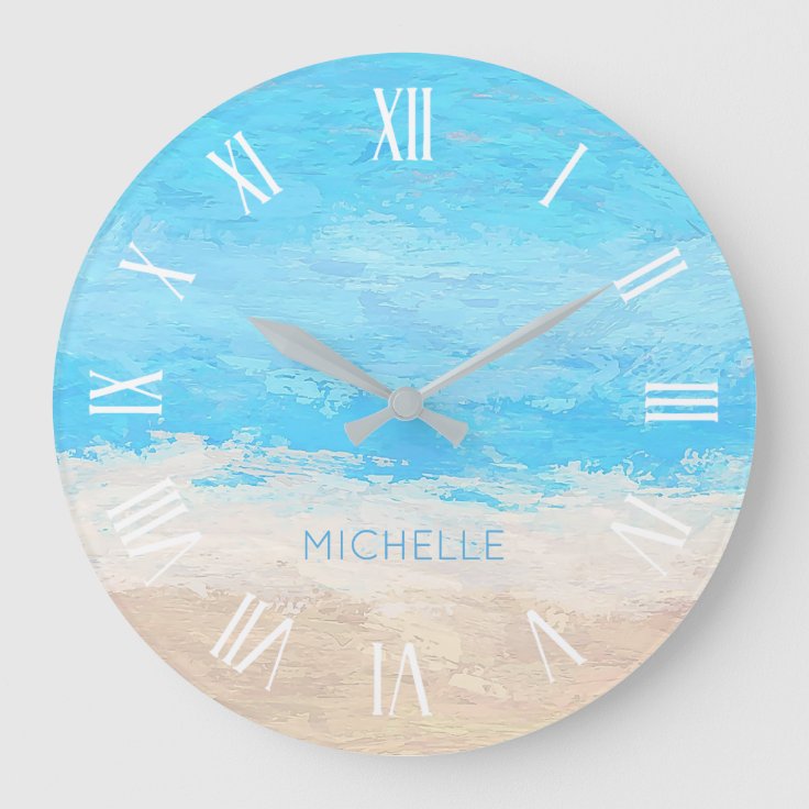 Personalized Add Your Own Name | Wall Clock | Zazzle
