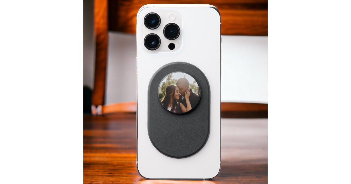 Personalized Add Your Own Photo PopSocket | Zazzle