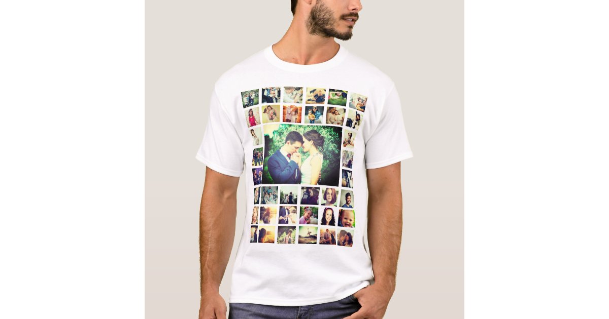 Personalized add your own photo T-Shirt | Zazzle