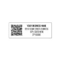 Personalized Address QR Code Self-inking Stamp | Zazzle