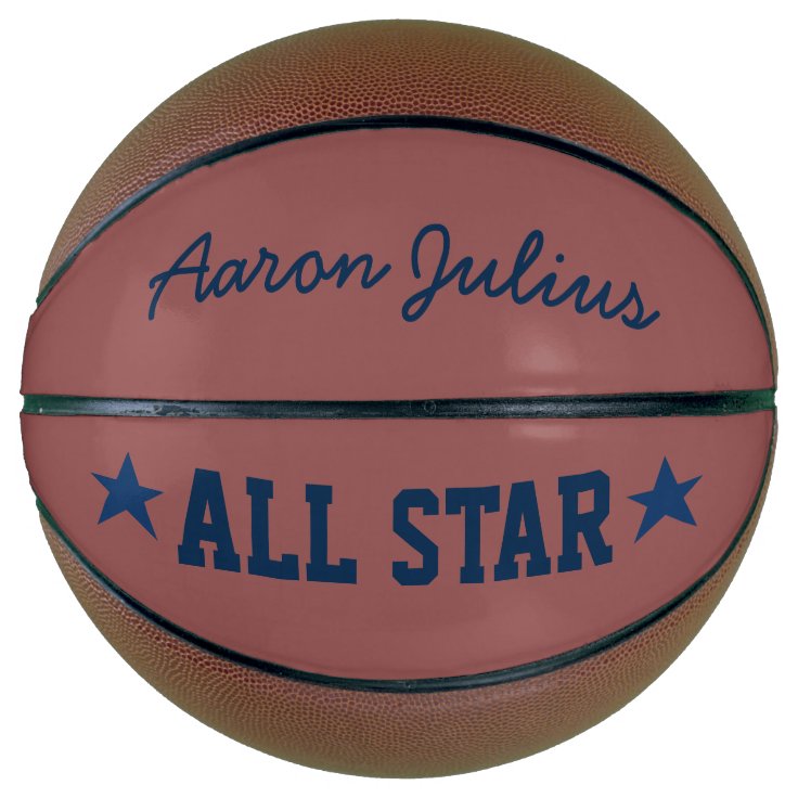 Personalized All Star Basketball | Zazzle