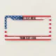 Personalized American Flag License Plate Frame | Zazzle