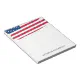 Personalized American Flag Patriotic USA Notepad | Zazzle