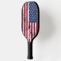 Personalized American Flag Pickleball Paddle | Zazzle
