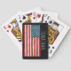 Personalized American Flag Playing Cards | Zazzle