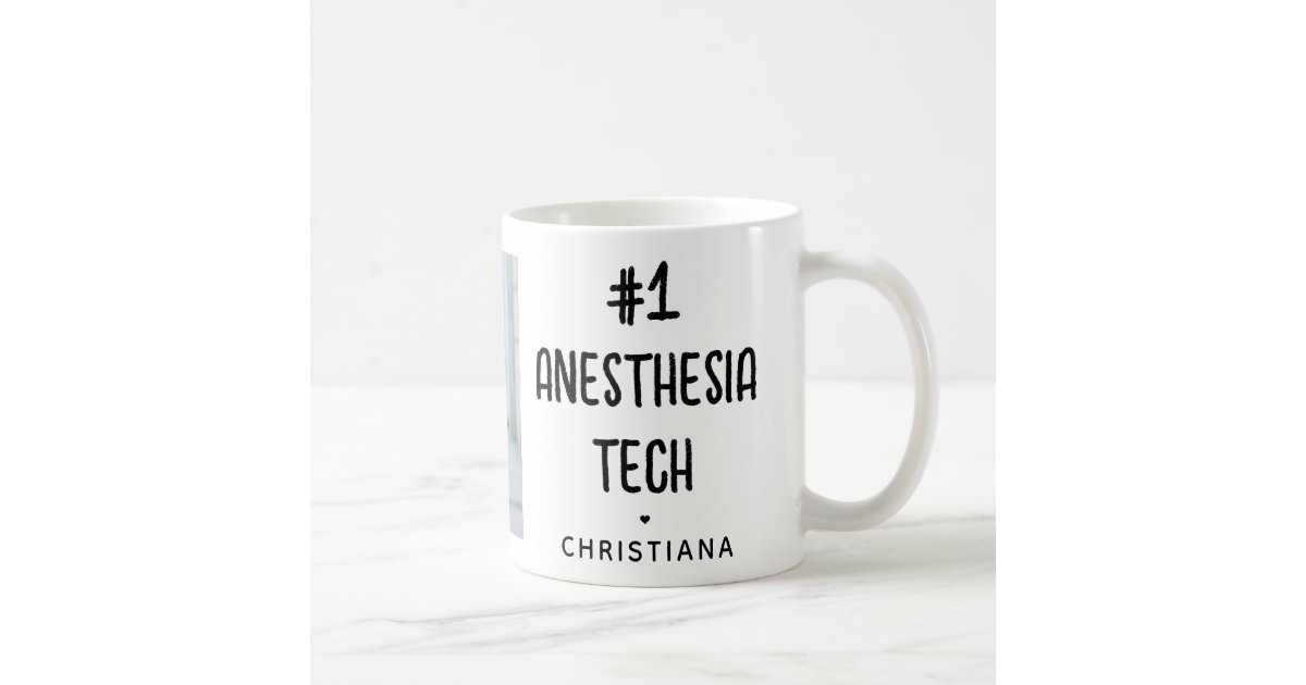 Personalized Anesthesia Tech Photo Coffee Mug | Zazzle