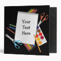 Personalized Artist Binder | Zazzle