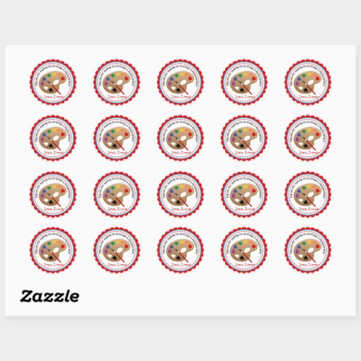 Personalized Arts & Crafts Stickers | Zazzle