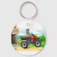 Personalized ATV Rider - Female Cartoon Keychain | Zazzle