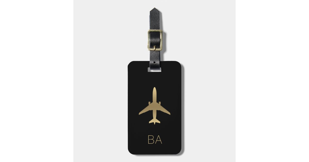 Personalized Aviation Airplane Luggage Tag | Zazzle