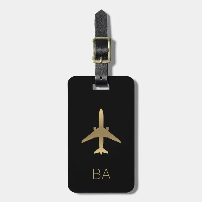 Personalized Aviation Airplane Luggage Tag | Zazzle