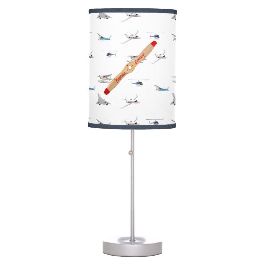 Personalized Aviation Lamp | Zazzle.com