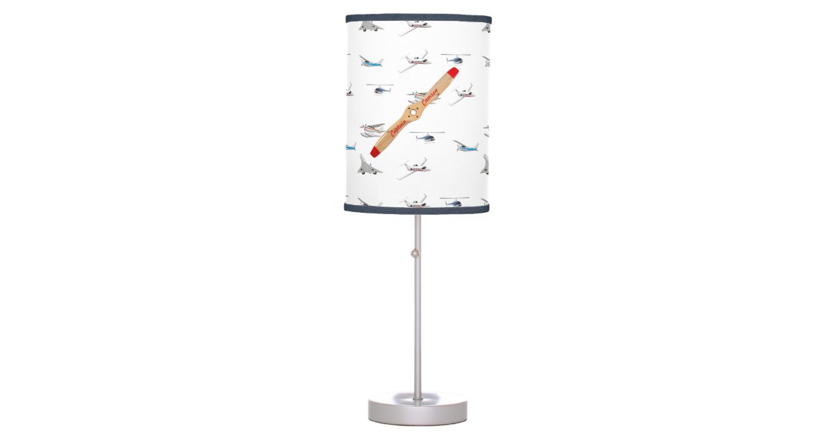 Personalized Aviation Lamp | Zazzle