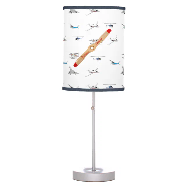 Personalized Aviation Lamp | Zazzle