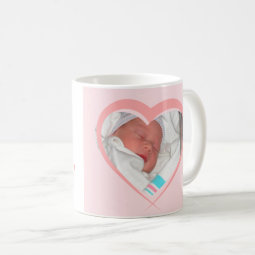 Personalized Baby Birth Announcement Mug | Zazzle