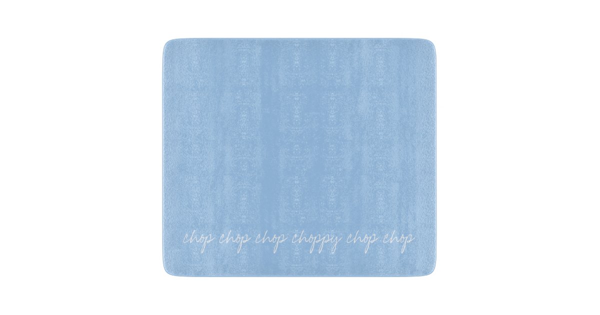 Personalized Baby blue Cutting Board | Zazzle