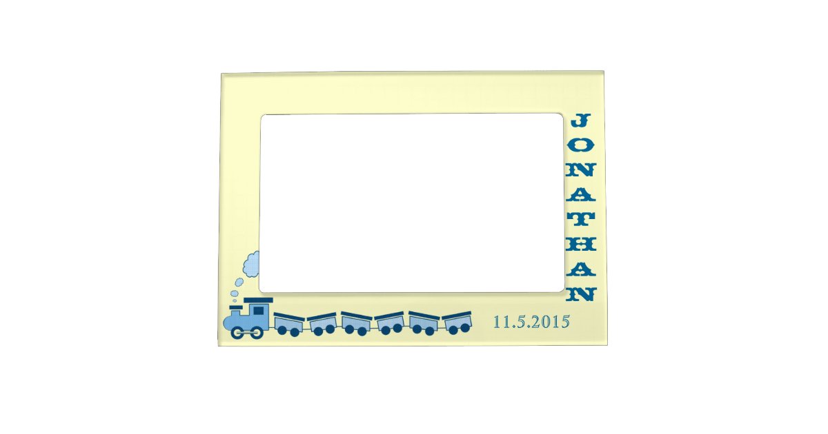 Personalized Baby Boy Photo Frame | Zazzle