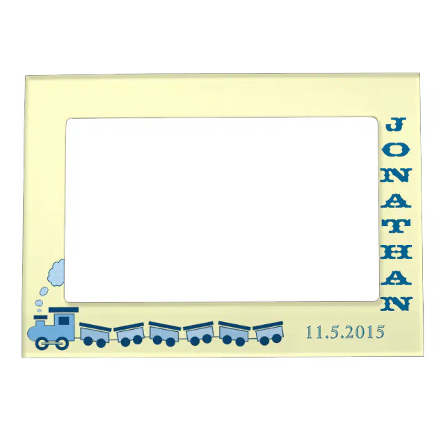 Personalized Baby Boy Photo Frame | Zazzle