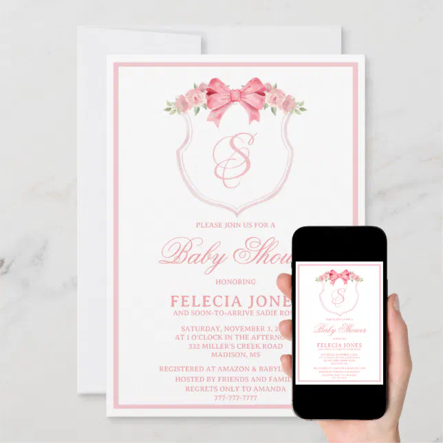 Personalized Baby Shower invitation | Zazzle