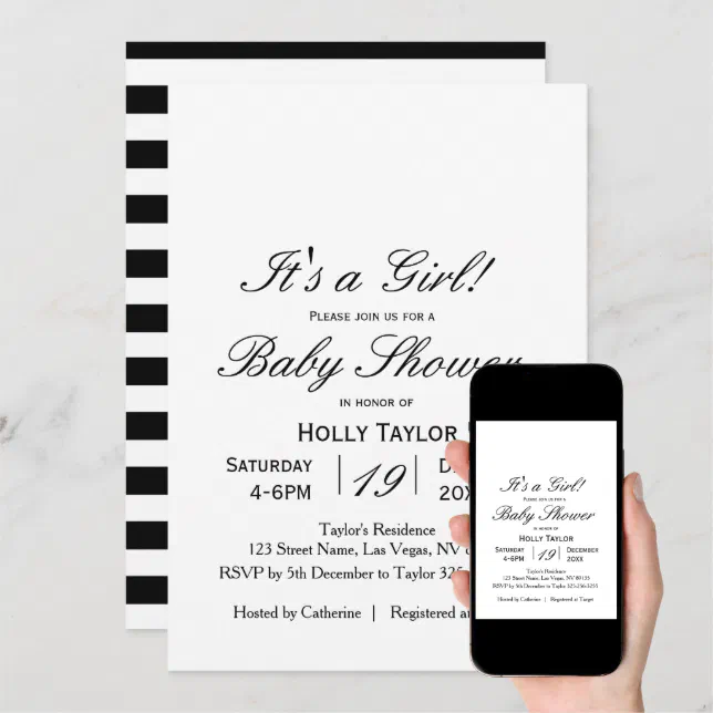 Personalized Baby Shower Invitation | Zazzle