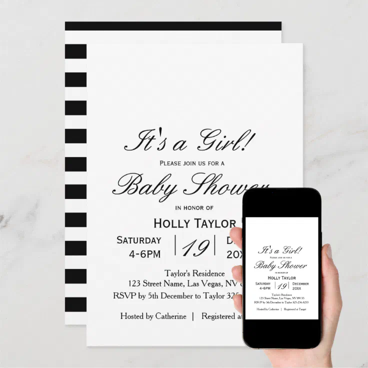 Personalized Baby Shower Invitation | Zazzle