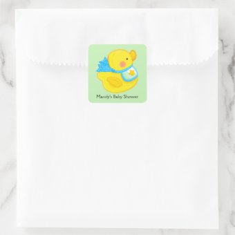 Personalized Baby Shower Stickers | Zazzle