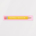 Personalized back to school pencil labels | Zazzle
