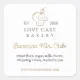 Personalized Baked Goods Sticker | Zazzle