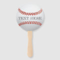 Personalized Baseball Hand Fan | Zazzle