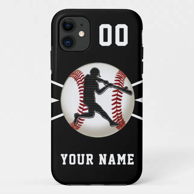 Personalized Baseball iPhone Cases New to Older | Zazzle