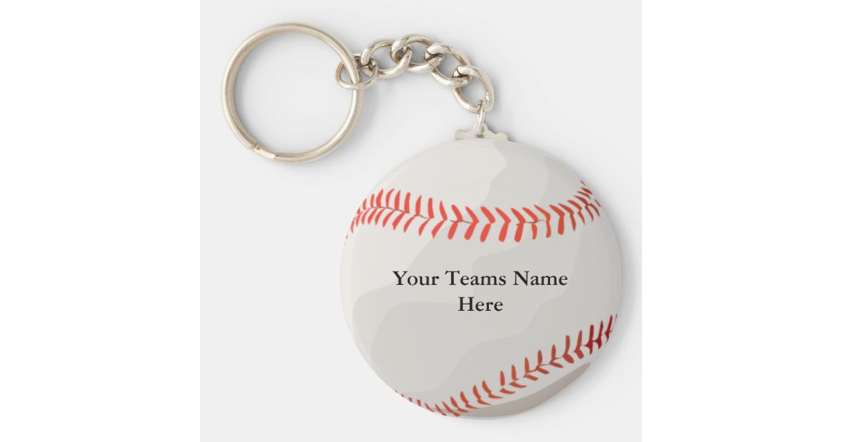 Personalized Baseball Keychains | Zazzle.com