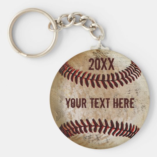 Personalized Baseball Keychains for TEAM or COACH | Zazzle.com