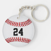 Personalized Baseball Keychains, Your Team Colors Keychain | Zazzle