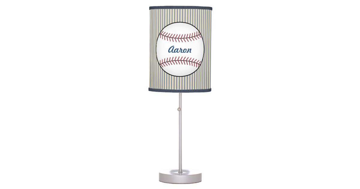 Personalized Baseball Lamp | Zazzle