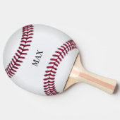 Personalized Baseball Ping Pong Paddle | Zazzle