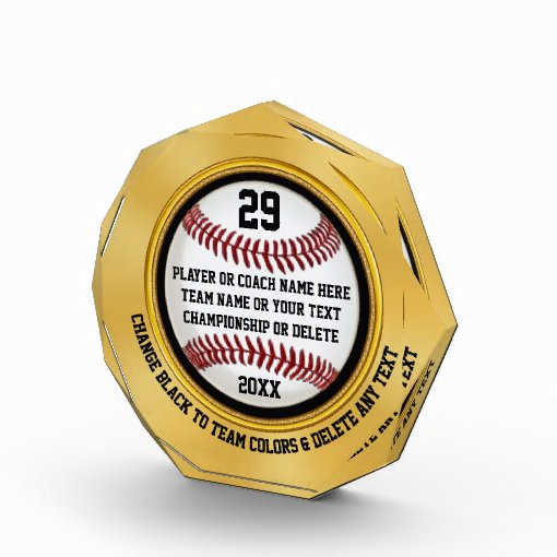 Personalized Baseball Senior Night Gifts, Awards | Zazzle