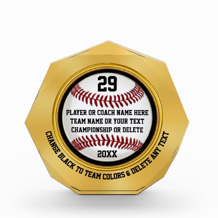 Personalized Baseball Senior Night Gifts, Awards | Zazzle.com