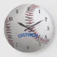 Personalized Baseball Wall Clock | Zazzle