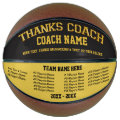Personalized Basketball, All Players, Coach Names Basketball | Zazzle